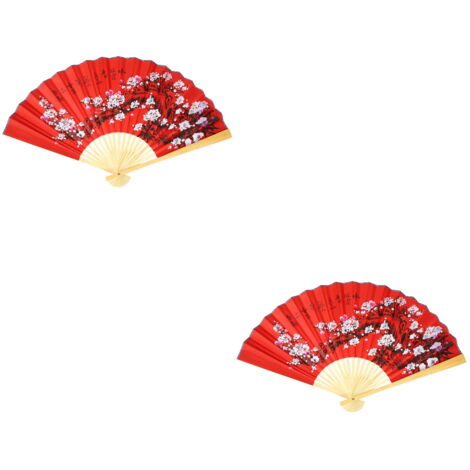 Lot de 2 éventails photo décoratifs à suspendre au mur, décoration de ...