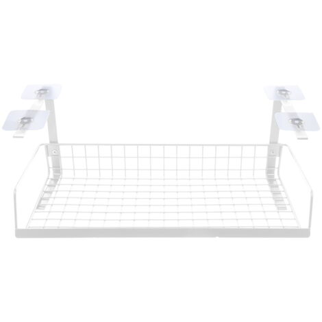 Support de câbles sous le bureau Panier de gestion des câbles Étagère à ...