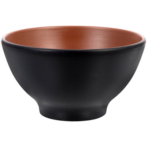 Bol rond de style japonais, bol à soupe rétro, bol à ramen de cantine ...