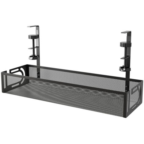 Support sous la table Le support de câbles de chargement en fil Plateau ...