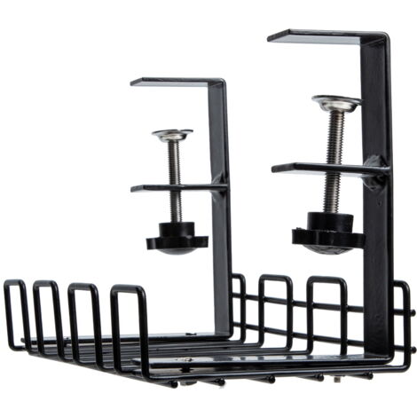 Organisateur de câbles sous le bureau Support de gestion des câbles ...