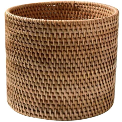 Panier en rotin imité Panier de rangement pour pain Panier rond pour ...