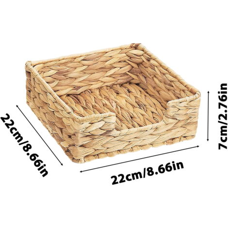 Liquidation à moins de 2,00 Boîte à mouchoirs en paille de style ...