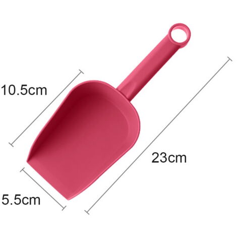 Pelle à terre épaissie en plastique Pelle de jardin domestique