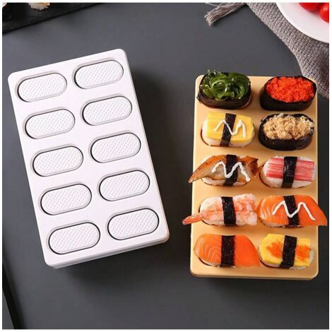 Moule à sushi, moule à sushi en dix pièces, machine à sushi, environ 7 ...