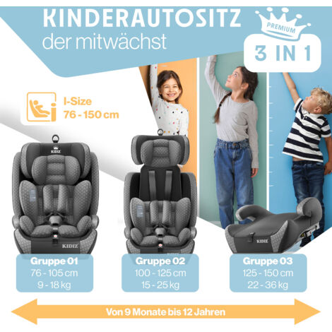 Kindersitz Gruppe 1 3