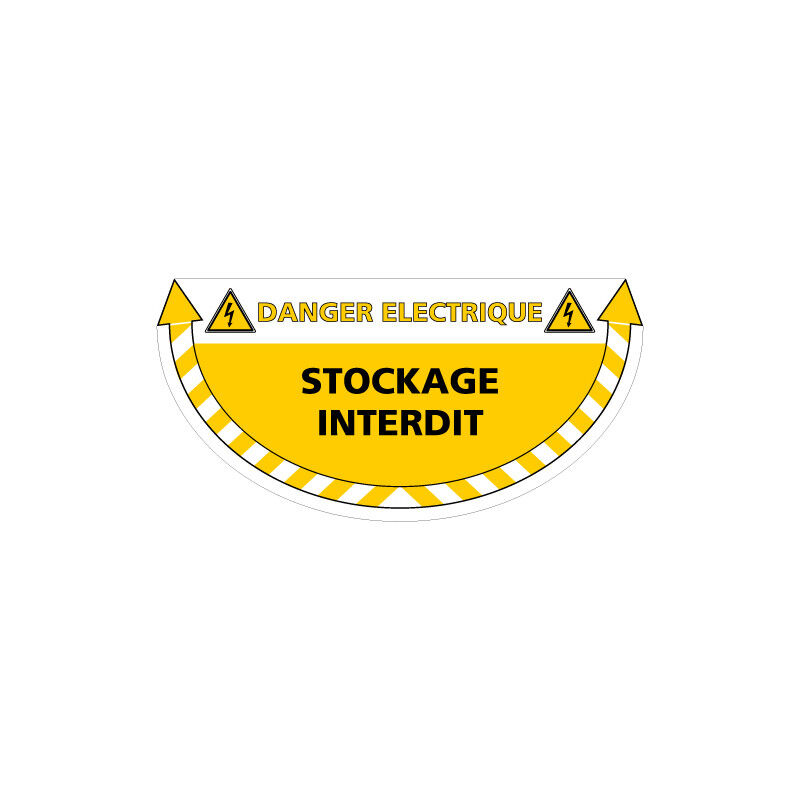 ADHESIF SOL ANTIDERAPANT SIGNALISATION STOCKAGE INTERDIT DANGER ...