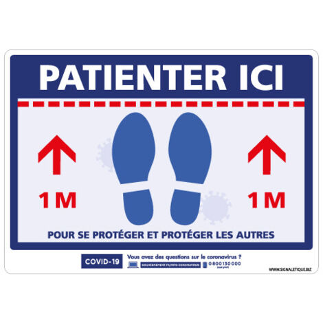 MARQUAGE AU SOL COVID 19 ADHESIVE SPECIAL CORONAVIRUS . MAINTIEN D'UN DISTANCE DE SECURITE ...