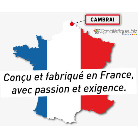 Panneau Obligation B21a1 - Contournement obligatoire par la droite ...