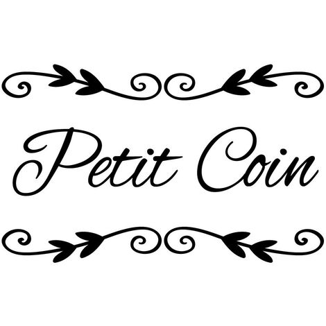 STICKER PORTE PETIT COIN DECO CHIC (I0297).- Argent