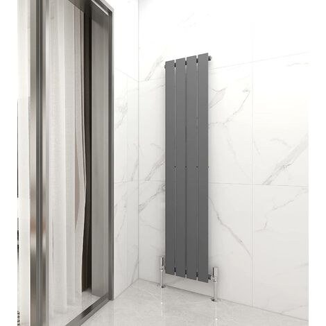 1600 x 272mm Single Designer Flat Panel Central Heating Radiator ANTHRACITE