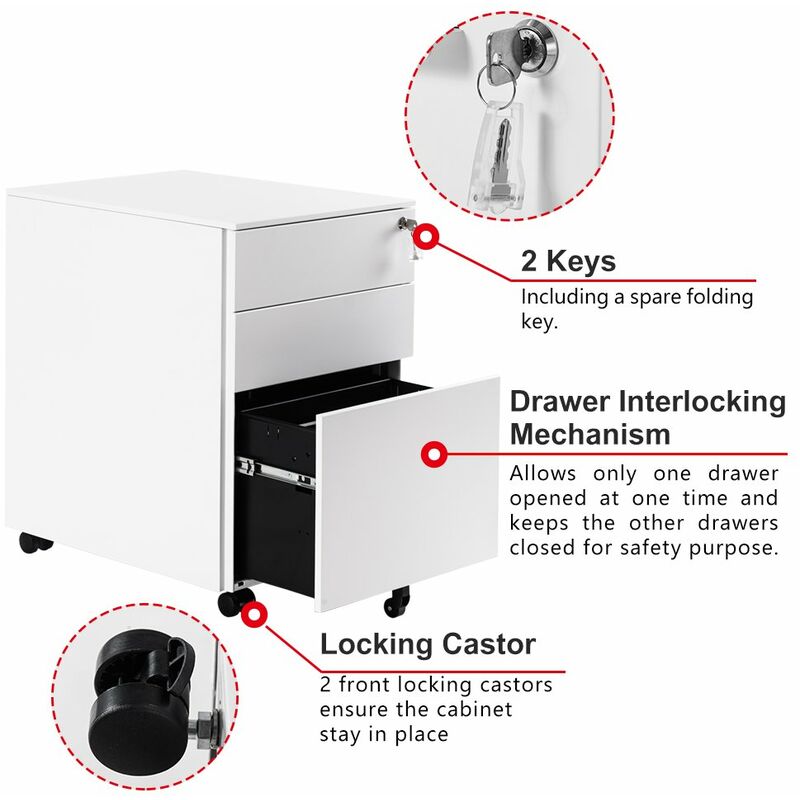 Locking file cabinet on wheels store
