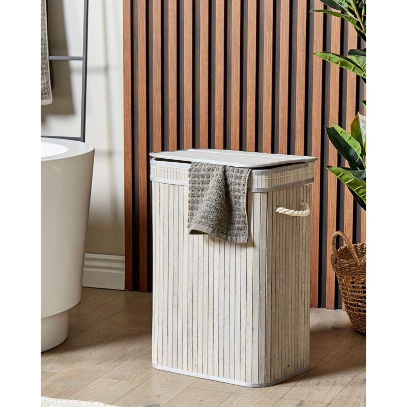 Laundry basket with lid store