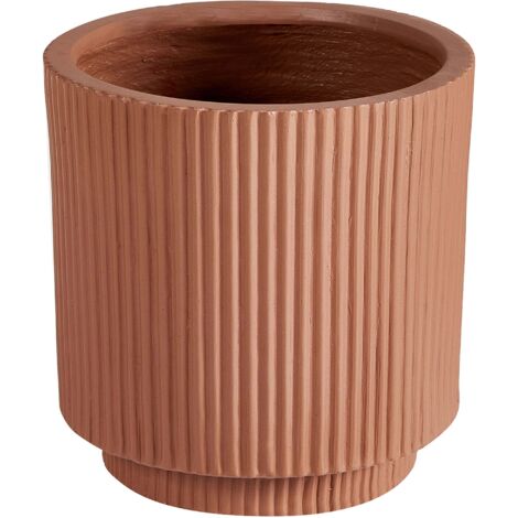 Plant Pot DARIA 24 cm Golden Brown