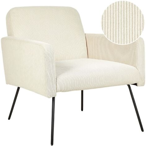 Armchair NARKEN Corduroy Light Beige