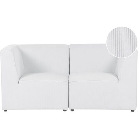 Modular Sofa 2 Seater LEMVIG Corduroy Off-White