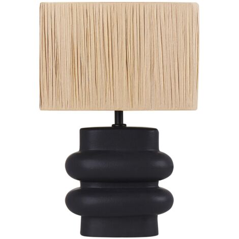 Table Lamp JUDY Ceramic Black