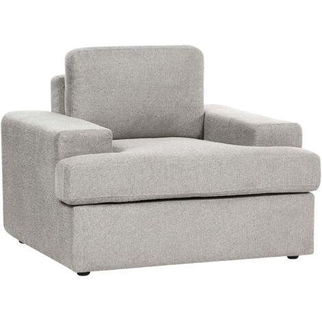 Armchair ALLA Fabric Light Grey