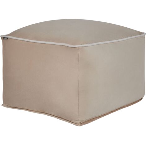 Pouffe DAREYN Velvet Sand Beige