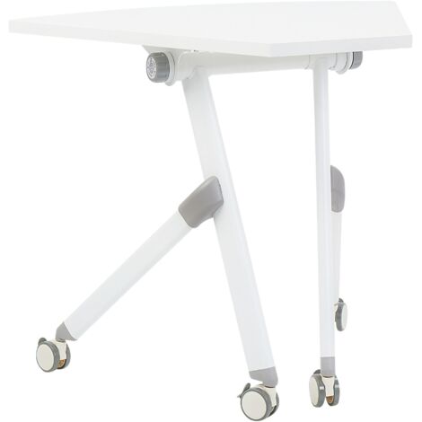 Foldable Office Desk BENDI White 90 cm 64 cm