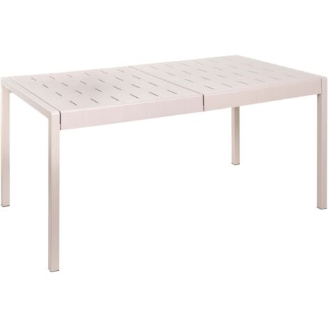 Garden Dining Table BARTICA 154 cm 84 cm Beige