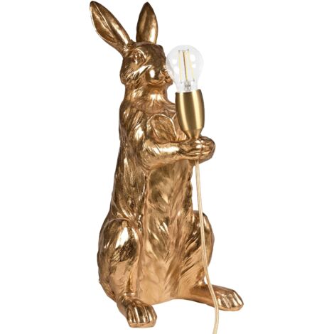 Table Lamp Rabbit BUGS Gold
