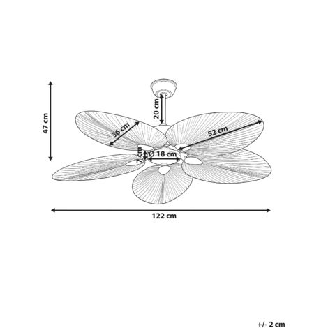 Ceiling Fan MAMMOTH Natural