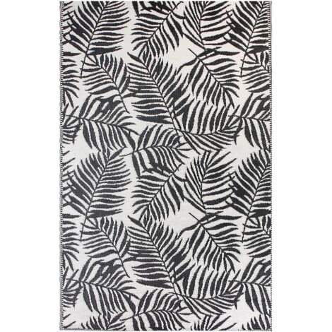 Outdoor Rug KOTA Black 180 x 270 cm Reversible
