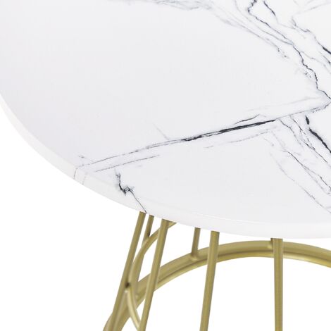 Coffee Table CONCAN White Marble