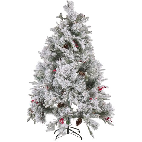 Artificial Snowy Christmas Tree MASALA 180 cm White