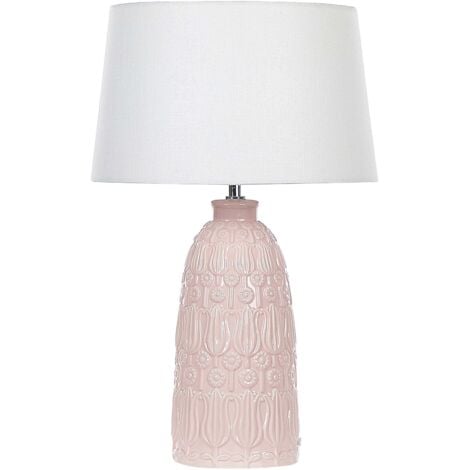 Table Lamp ZARIMA Ceramic Pink