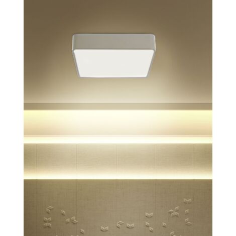 LED Ceiling Lamp BICOL Metal White