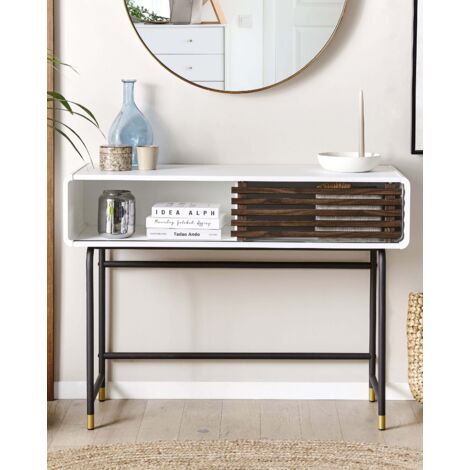 Console Table RIFLE White