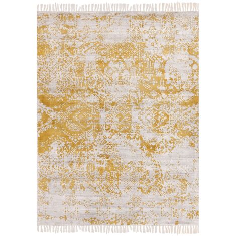 Rug BOYALI Mustard 160 x 230 cm Viscose