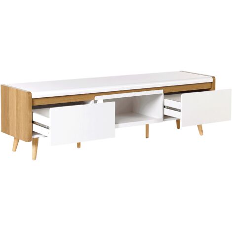 TV Stand CUSTER White