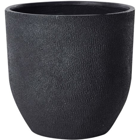 Plant Pot KANNIA 55 cm Graphite Grey