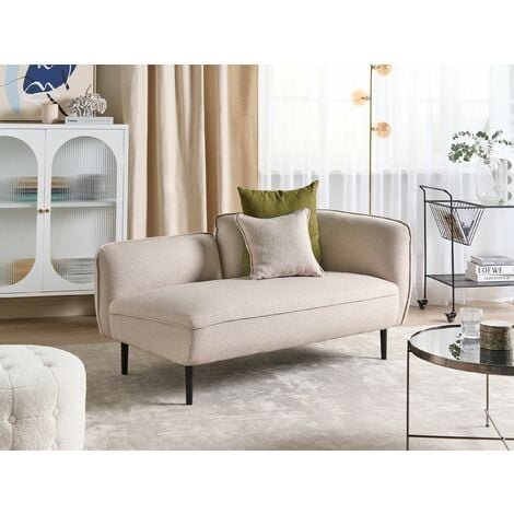 Beige chaise lounge store