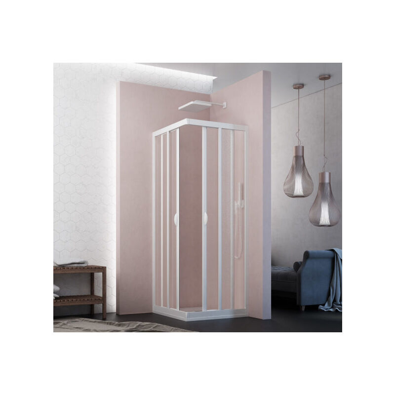 Forte - Box Doccia Vela 70-65 / 100-95 - Scorrevole Apertura Centrale ...