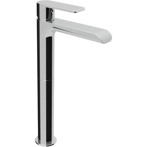 Teorema - Miscelatore Lavabo Alto Cromato Senza Scarico - Serie: Xs