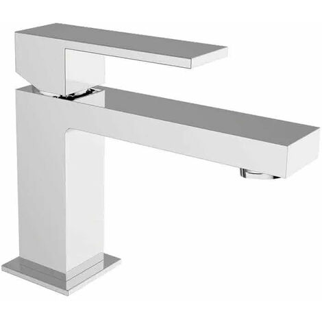 Teorema - Miscelatore Lavabo Cromato Con Piletta A Saltello 11/4 - Serie: Alaska/Pillar