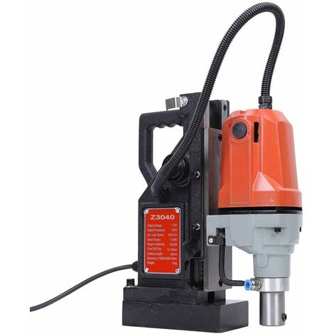 Perceuse magnétique de 1100W 220v MD40 foreuse 40mm taraudage ...