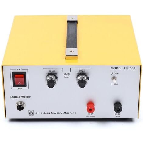 80A Dx-808 Pulse Spot Welder Machine à souder par points pour bijoux Or Argent Machine à souder ...