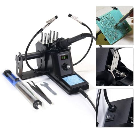 Station de soudure station de soudure numérique station de fer à dessouder 90-480 ℃ Température ...