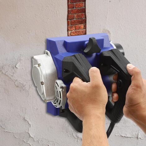 Raboteuse murale électrique, fraiseuse à béton, raboteuse à main 1300W ...