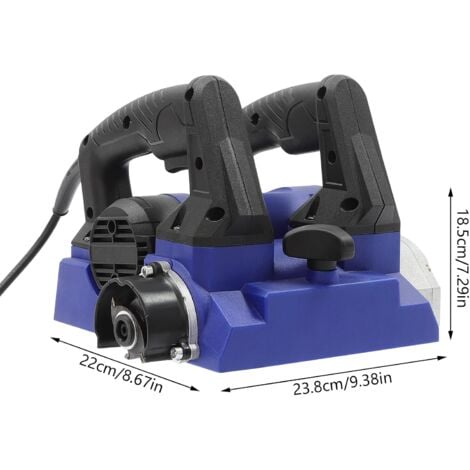 Raboteuse murale électrique, fraiseuse à béton, raboteuse à main 1300W ...