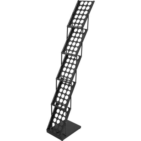 Présentoir à Brochures Porte Revues Pliable 5 étages Présentoir à ...