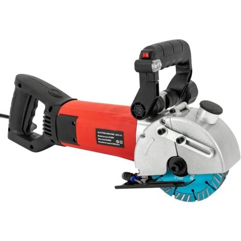 Rainureuse murale électrique machine à rainurer scie à béton 3500W avec ...