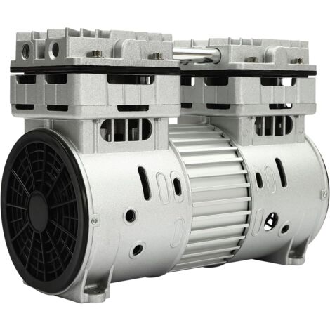 Compresseur d'air silencieux 8 bars Moteur 800W Groupe compresseur sans ...