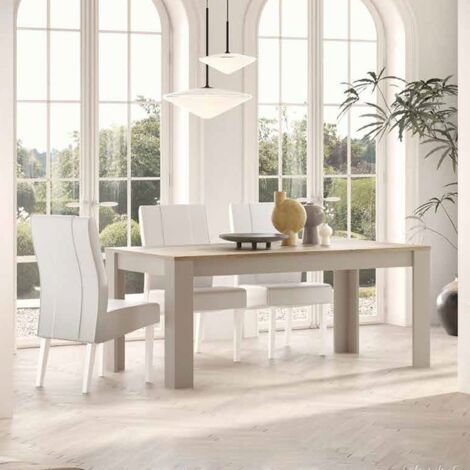Tavolo da pranzo moderno Cashmere-Cadiz L 180x90 cm - Gent
