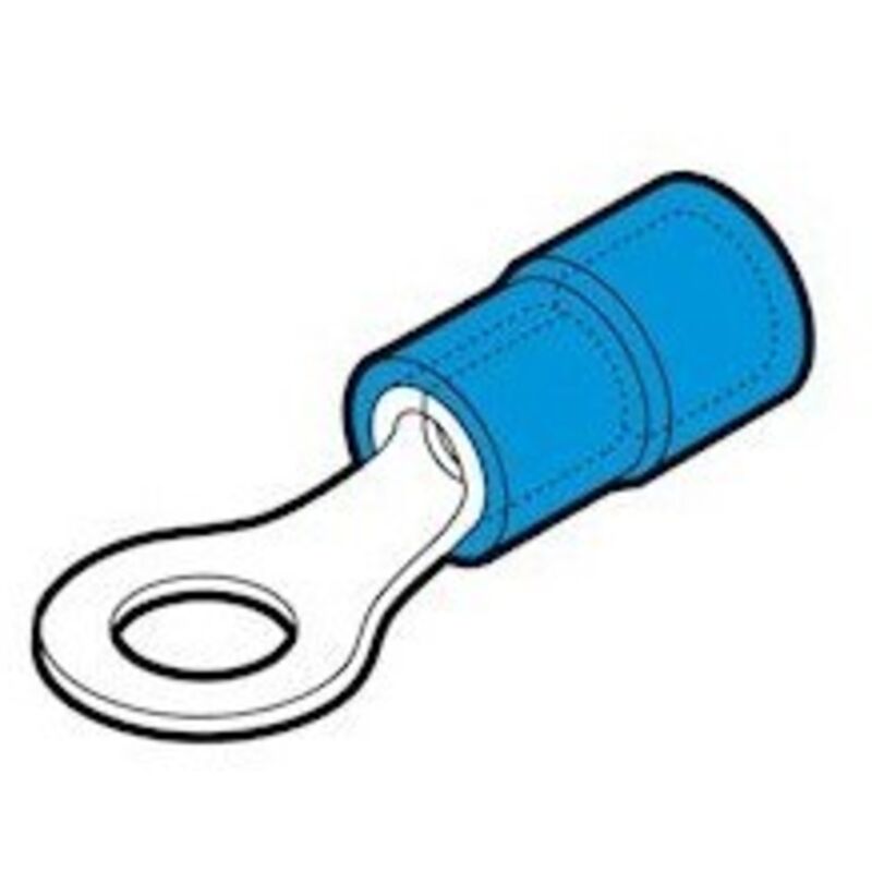 Terminal redondo F preaislado 1,5-2,5 diámetro 5 - CEMBRE